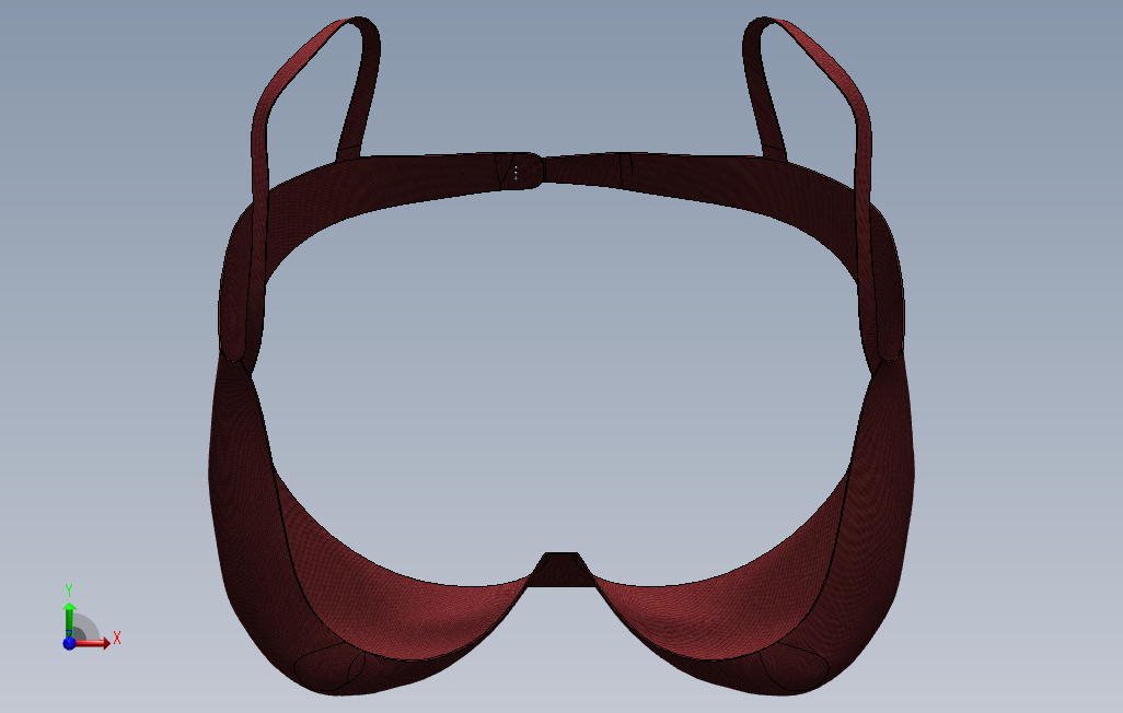 34D胸罩的3D模型_SOLIDWORKS 2011_模型图纸下载 – 懒石网