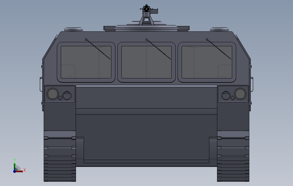 CM24装甲运输车_SOLIDWORKS 2012_模型图纸下载 – 懒石网