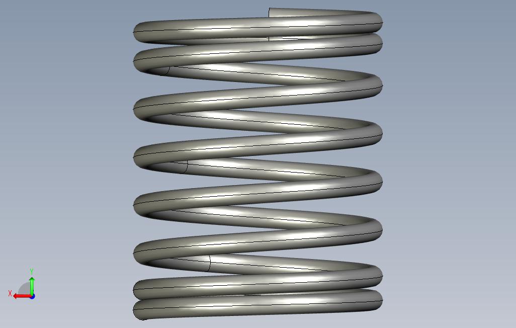 sum-d20-L25压缩弹簧-弹簧常数0.3至2.9.stp_STEP_模型图纸下载 – 懒石网