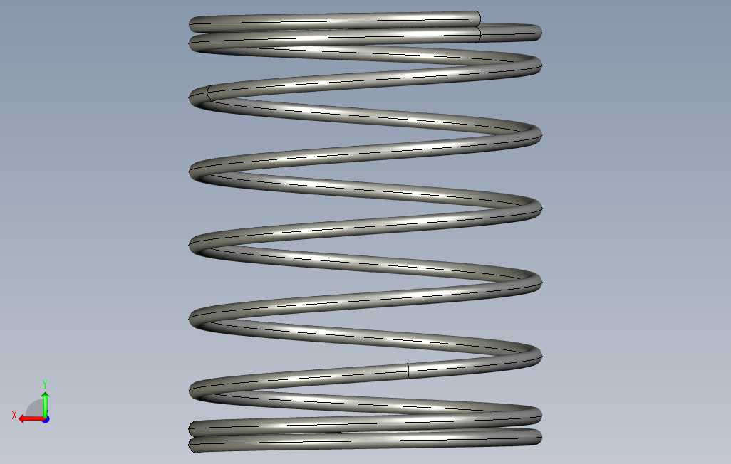 SUSL-D20-L25压缩弹簧.stp_STEP_模型图纸下载 – 懒石网
