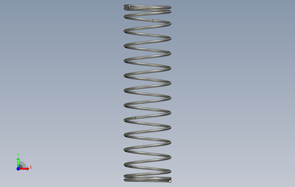 SUSL-D8-L30压缩弹簧.stp_STEP_模型图纸下载 – 懒石网