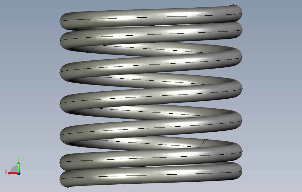 suw-d5-l5压缩弹簧-弹簧常数1.5至4.9.stp_STEP_模型图纸下载 – 懒石网