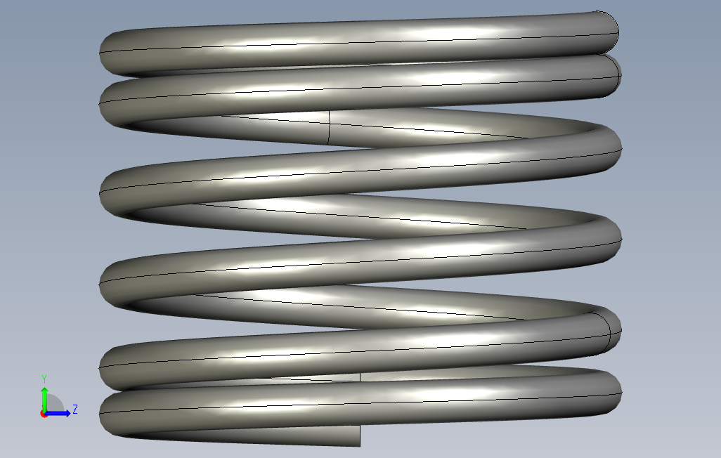 suw-d6-l5压缩弹簧-弹簧常数1.5至4.9.stp_STEP_模型图纸下载 – 懒石网