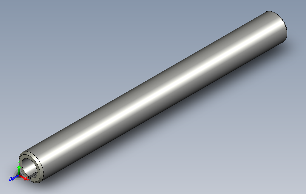 TXX-D8-L80弹性销.stp_STEP_模型图纸下载 – 懒石网