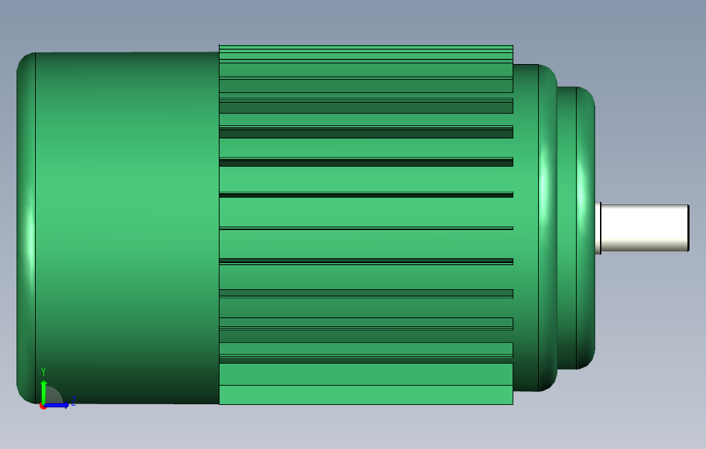 Y280S-75KW电机.0003.ipt_Inventor_模型图纸下载 – 懒石网