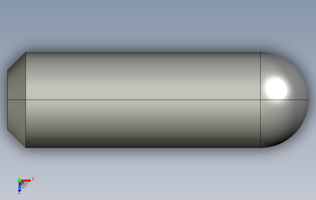 精密定位销-直杆球面型PLMB_STEP_模型图纸下载 – 懒石网