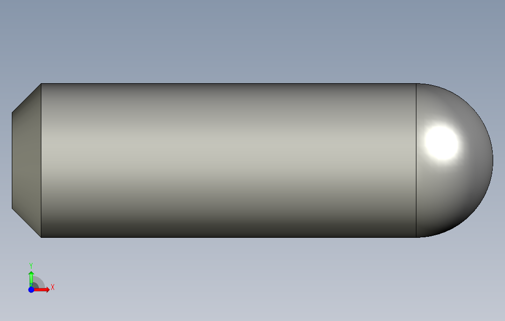 精密定位销-直杆球面型PLMB_STEP_模型图纸下载 – 懒石网