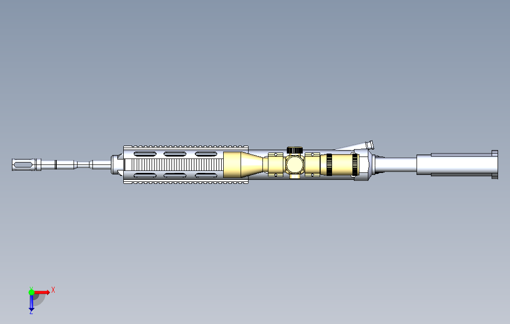 M416A_IGES_模型图纸下载 – 懒石网