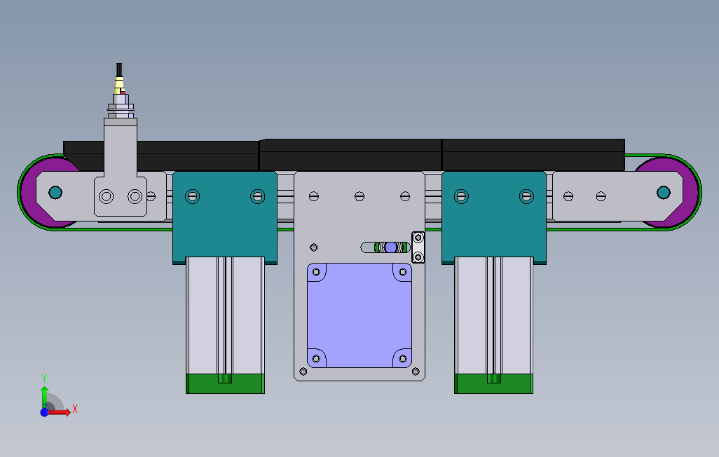 A72 小机构 小型输送带输送轴承图纸solidworks 2014模型图纸下载 懒石网
