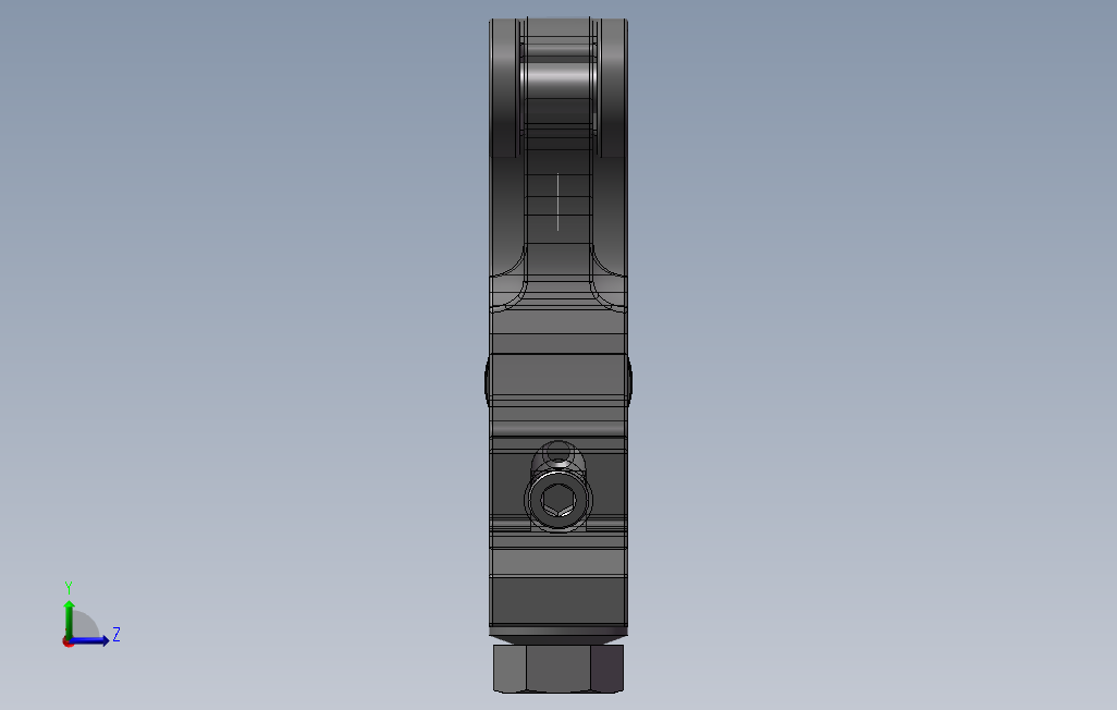 手拧式管夹模型solidworks 2018模型图纸下载 懒石网