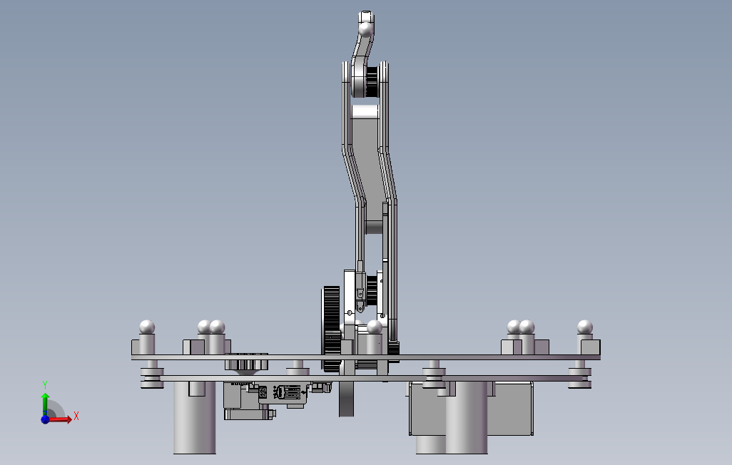 360度旋转台设计模型_SOLIDWORKS 2010_模型图纸下载 – 懒石网