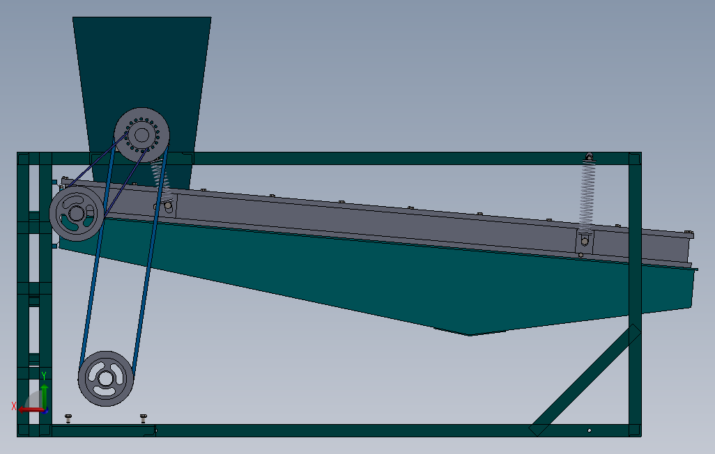 筛分机模型__模型图纸下载 – 懒石网