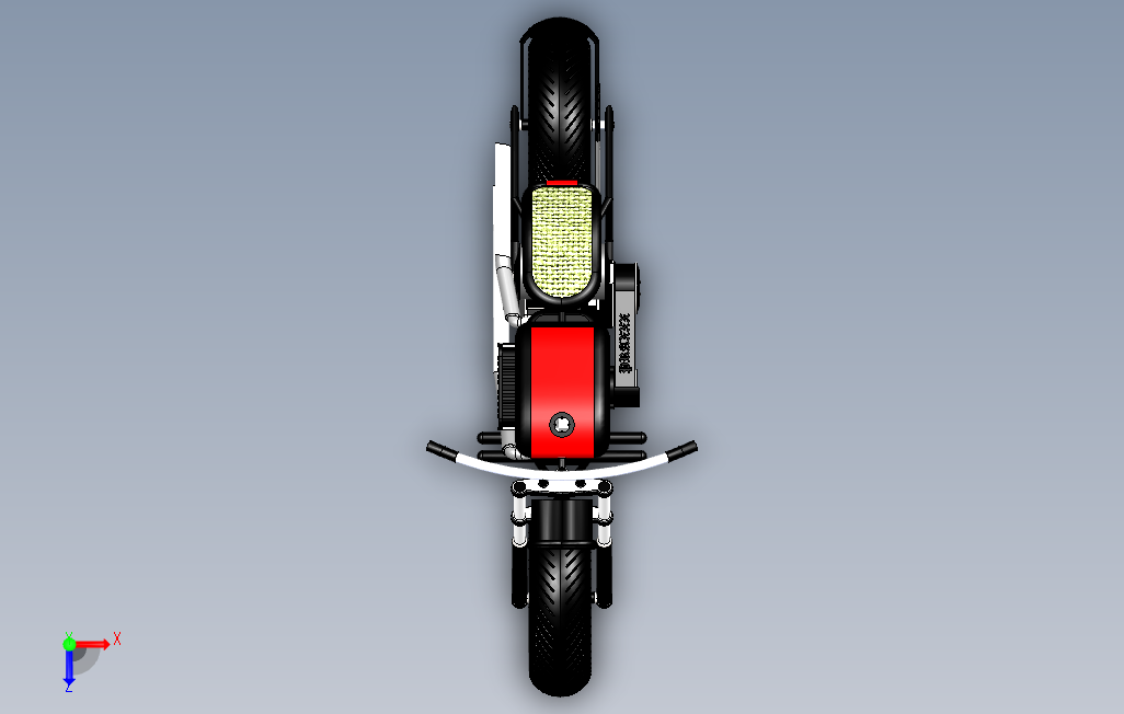摩托车模型solidworks 2010模型图纸下载 懒石网