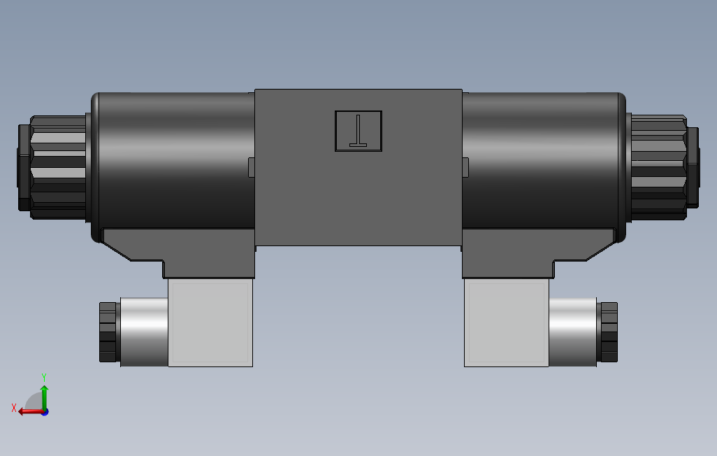 DSG-02-3C2-N三位四通电磁阀_SOLIDWORKS 2010_模型图纸下载 – 懒石网
