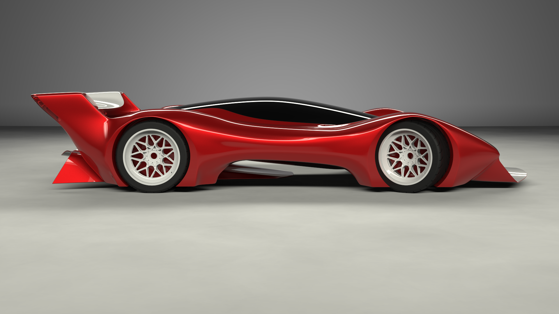 法拉利F50概念设计模型_STEP_模型图纸下载 – 懒石网