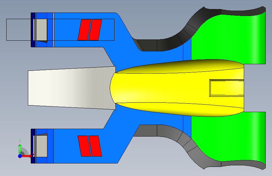 四驱车体_PROE*CREO 5_模型图纸下载 – 懒石网