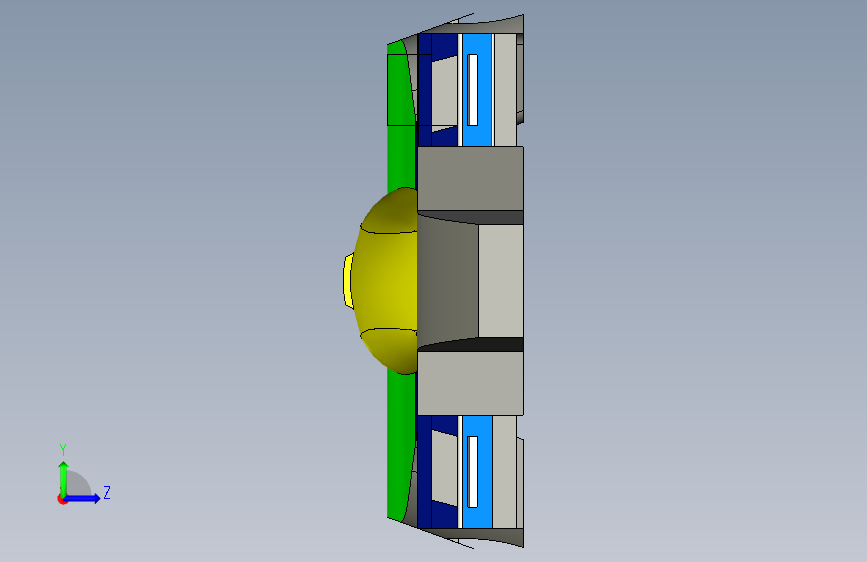四驱车体_PROE*CREO 5_模型图纸下载 – 懒石网