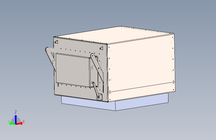 淬火炉详细3D图纸 E106_SOLIDWORKS 2014_模型图纸下载 – 懒石网