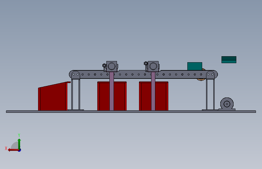Product Sorting Conveyor产品分拣输送机3D数模图纸 Solidworks设计_SOLIDWORKS 2018_模型图纸 ...