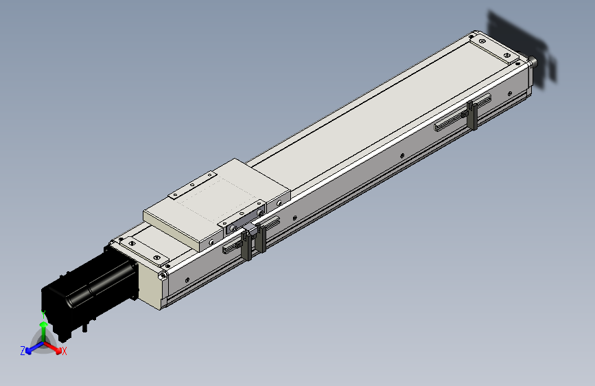 Toyo东佑达直线模组-ECH10-H20-400-BC-M40-C4_STEP_模型图纸下载 – 懒石网