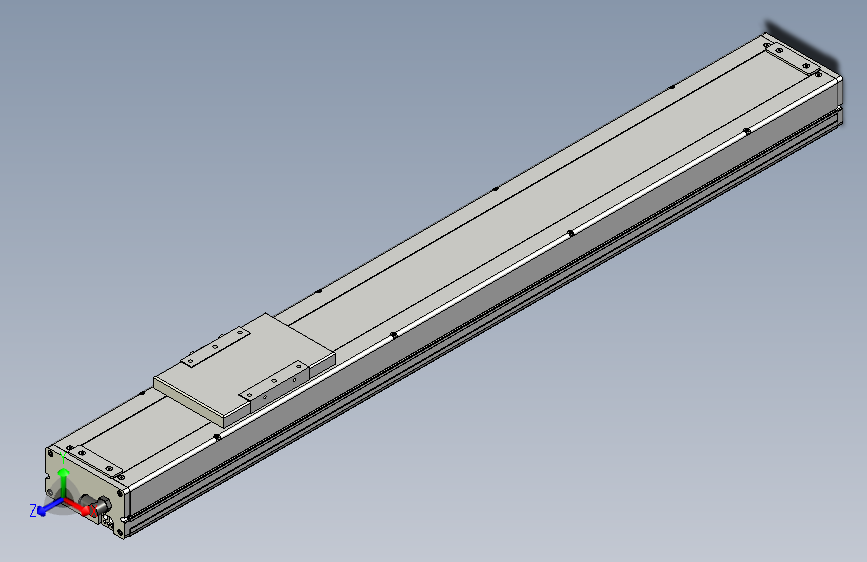 Toyo东佑达直线模组-ECH14-800-M-C4反_STEP_模型图纸下载 – 懒石网