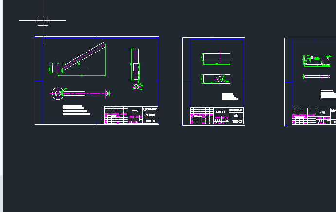 FA311系列高速并条机一三排罗拉支架设计及C6163车床改造_AutoCAD 2004_模型图纸下载 – 懒石网