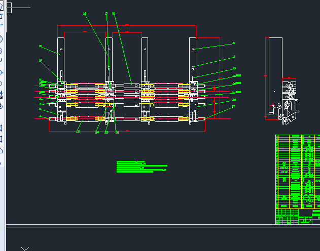 FA311系列高速并条机一三排罗拉支架设计及C6163车床改造_AutoCAD 2004_模型图纸下载 – 懒石网