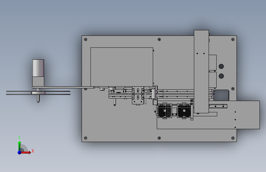 B8_全自动编带机_SOLIDWORKS 2018_模型图纸下载 – 懒石网