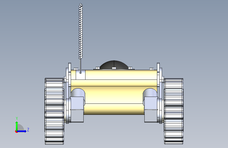 A8_履带式坦克机器人SW2016_STEP_模型图纸下载 – 懒石网