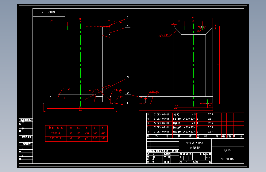 T4-72-3A离心通风机CAD图纸_AutoCAD 2000_模型图纸下载 – 懒石网