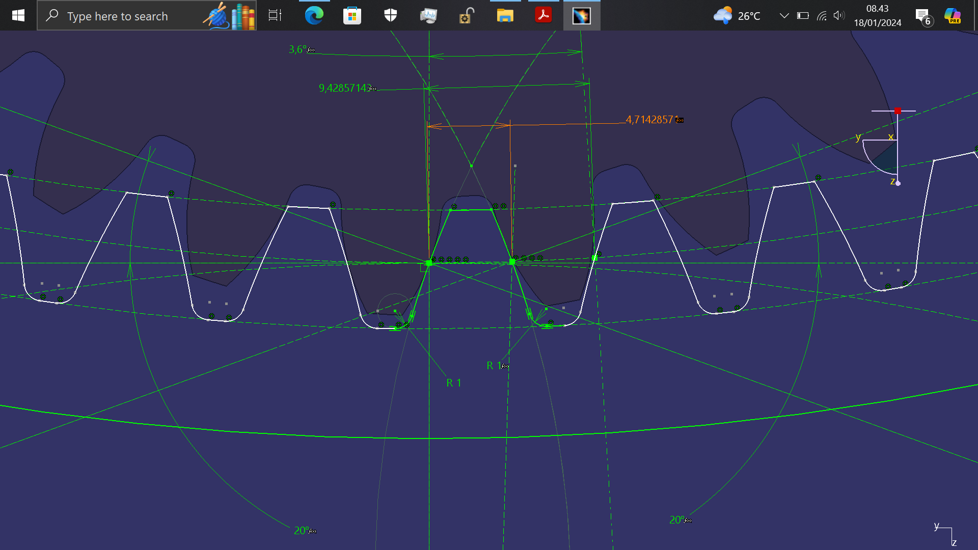 行星齿轮_CATIA V5R30_模型图纸下载 – 懒石网