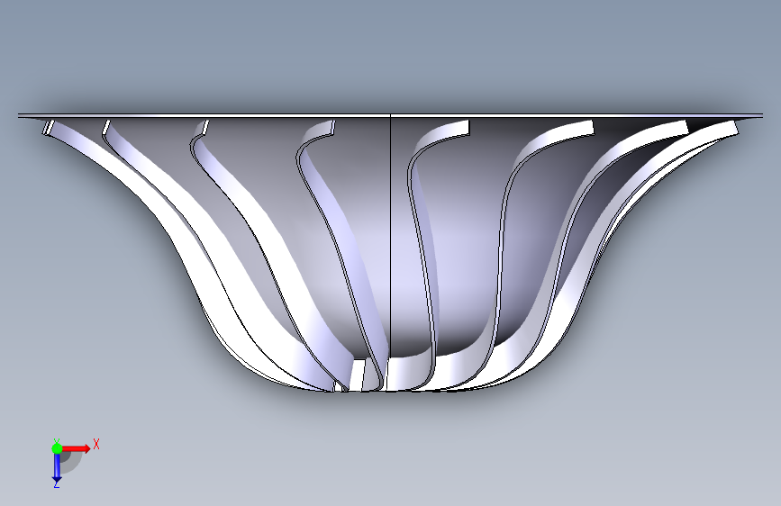 叶轮_CATIA V5R30_模型图纸下载 – 懒石网