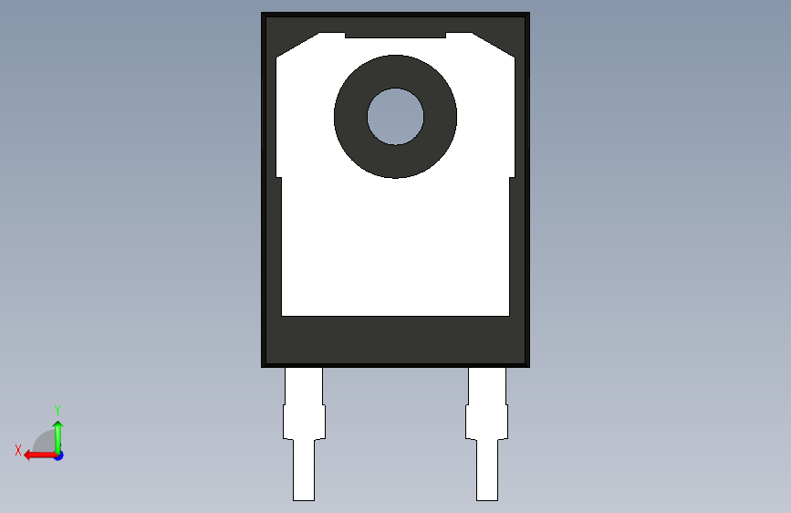 二极管-TO-247-2L_Max_Size_rev1.1_STEP_模型图纸下载 – 懒石网