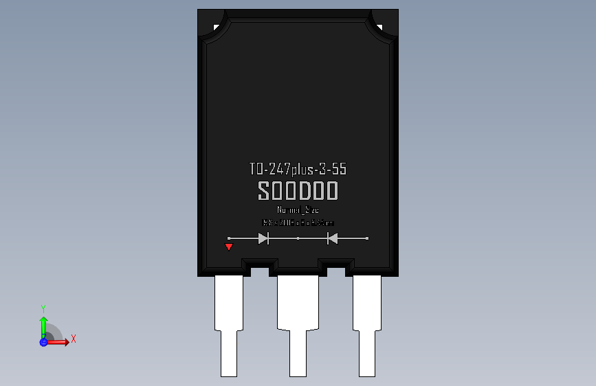 二极管-TO-247-3-55 (TO247plus) infineon_SOLIDWORKS 2020_模型图纸下载 – 懒石网