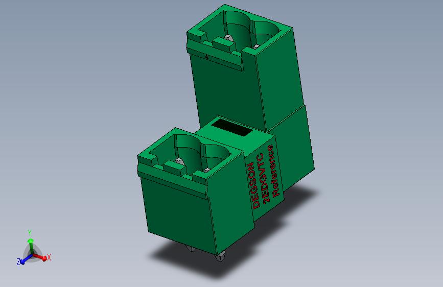 DEGSON 2EDG 系列 5.0mm 可插拔接线端子组-2EDGVTC-5.0_5.08-xxP-14-00AH_SOLIDWORKS 2020_模型图纸下载 – 懒石网
