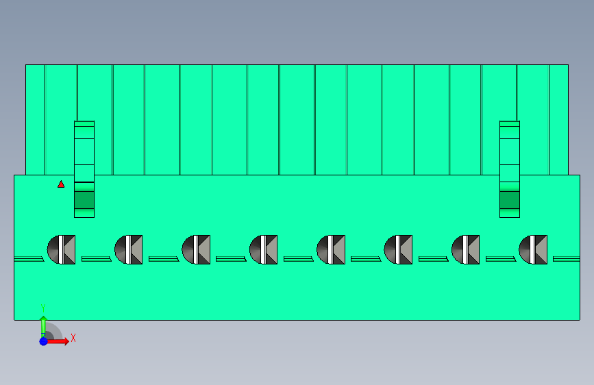 DEGSON 2EDG 系列 5.08mm 可插拔接线端子组-2EDGA-5.08-08P-14-00AH_STEP_模型图纸下载 – 懒石网