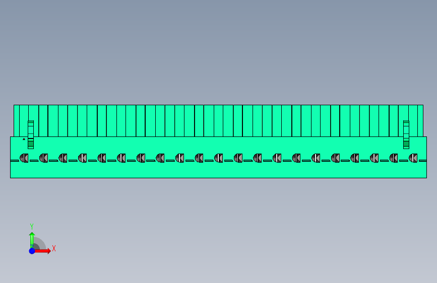 DEGSON 2EDG 系列 5.08mm 可插拔接线端子组-2EDGA-5.08-21P-14-00AH_STEP_模型图纸下载 – 懒石网
