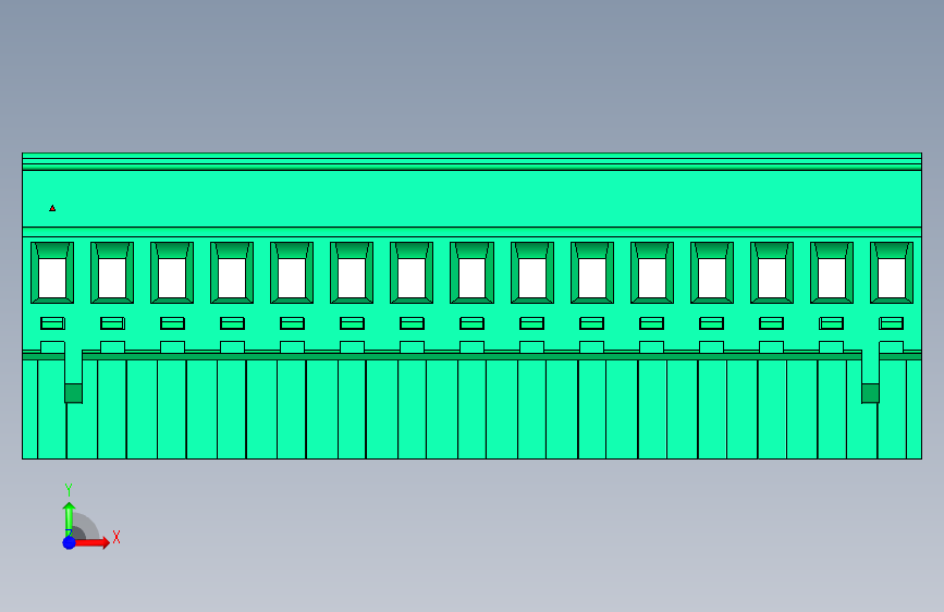 DEGSON 2EDG 系列 5.08mm 可插拔接线端子组-2EDGKA-5.08-15P-14-00AH_STEP_模型图纸下载 – 懒石网
