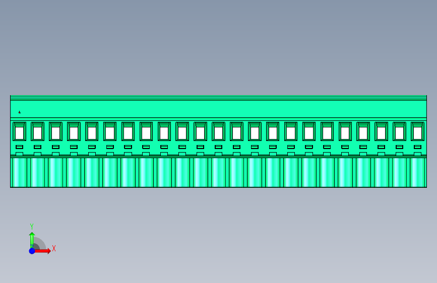 DEGSON 2EDG 系列 5.08mm 可插拔接线端子组-2EDGKB-5.08-23P-14-00AH_STEP_模型图纸下载 – 懒石网