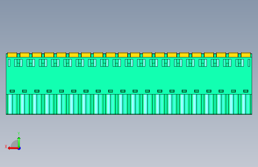 DEGSON 2EDG 系列 5.08mm 可插拔接线端子组-2EDGKD-5.08-20P-14-00AH_STEP_模型图纸下载 – 懒石网
