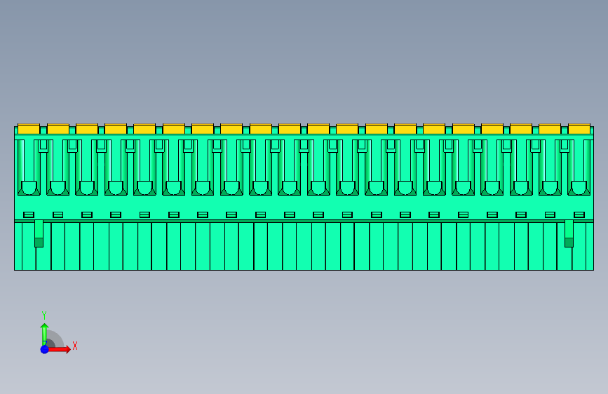DEGSON 2EDG 系列 5.08mm 可插拔接线端子组-2EDGKD-5.08-20P-14-00AH_STEP_模型图纸下载 – 懒石网