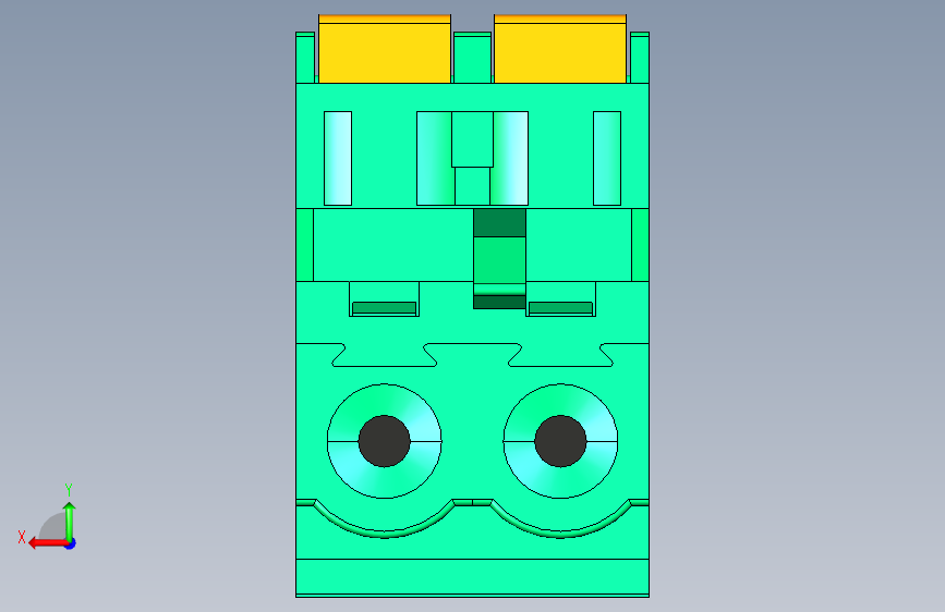 DEGSON 2EDG 系列 5.08mm 可插拔接线端子组-2EDGKDA-5.08-02P-14-00AH_STEP_模型图纸下载 – 懒石网