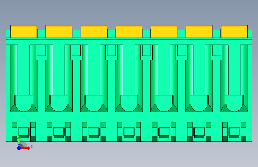 DEGSON 2EDG 系列 5.08mm 可插拔接线端子组-2EDGKDA-5.08-07P-14-00AH_STEP_模型图纸下载 – 懒石网