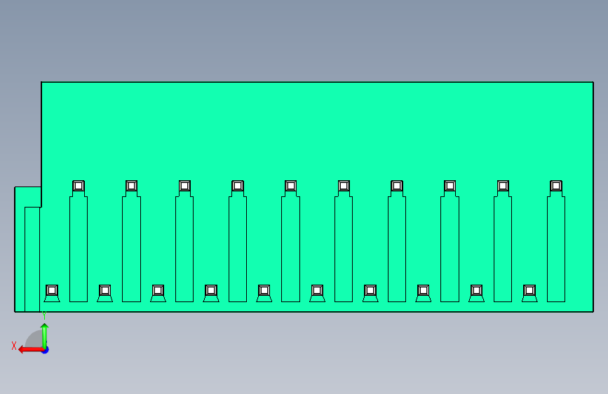 DEGSON 2EDG 系列 5.08mm 可插拔接线端子组-2EDGRTC-5.08-20P-14-00AH_STEP_模型图纸下载 – 懒石网