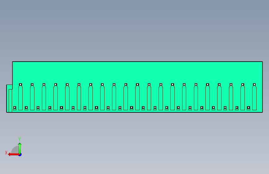 DEGSON 2EDG 系列 5.08mm 可插拔接线端子组-2EDGRTC-5.08-42P-14-00AH_STEP_模型图纸下载 – 懒石网