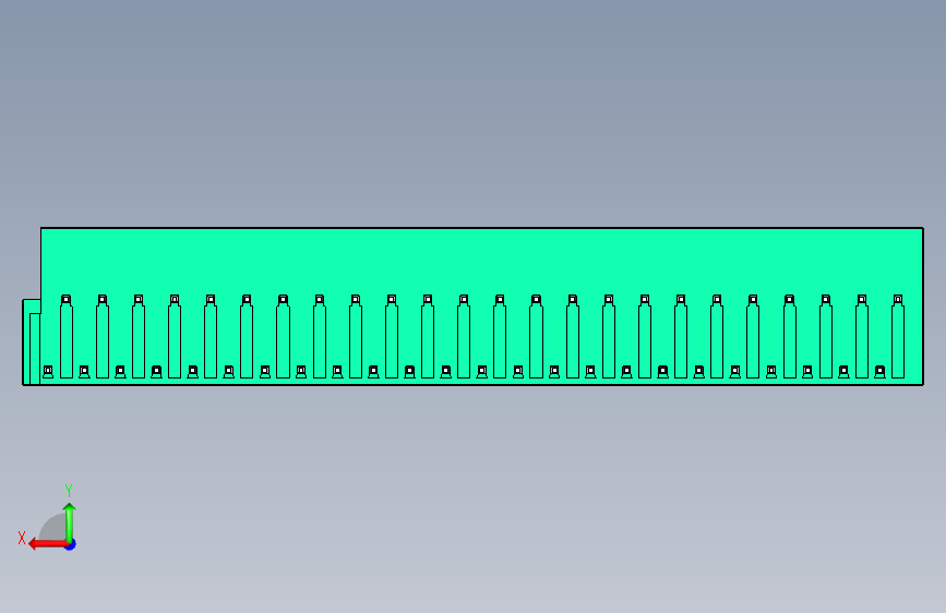 DEGSON 2EDG 系列 5.08mm 可插拔接线端子组-2EDGRTC-5.08-48P-14-00AH_STEP_模型图纸下载 – 懒石网