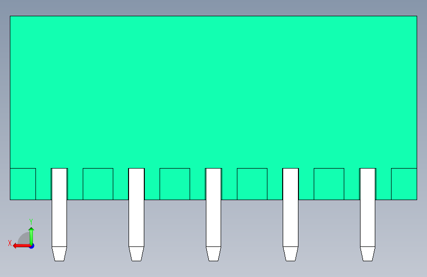DEGSON 2EDG 系列 5.08mm 可插拔接线端子组-2EDGVC-5.08-05P-14-00AH_STEP_模型图纸下载 – 懒石网