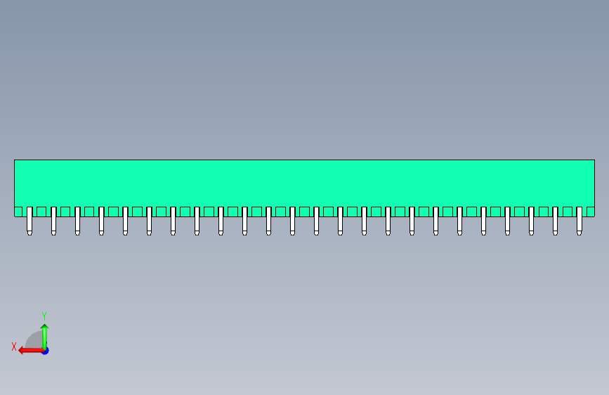 DEGSON 2EDG 系列 5.08mm 可插拔接线端子组-2EDGVC-5.08-24P-14-00AH_STEP_模型图纸下载 – 懒石网