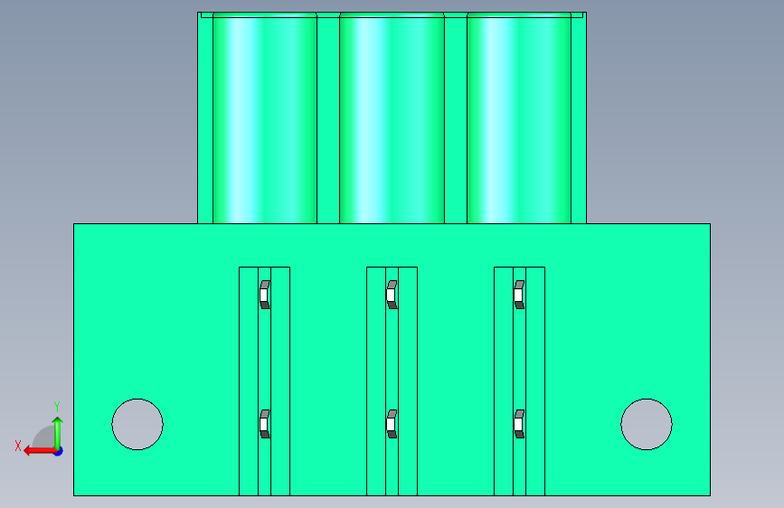 DEGSON 2EDG（M） 系列 5.0mm 螺丝锁紧可插拔接线端子组-2EDGAM-5.0-03P-14-00AH_STEP_模型图纸下载 – 懒石网