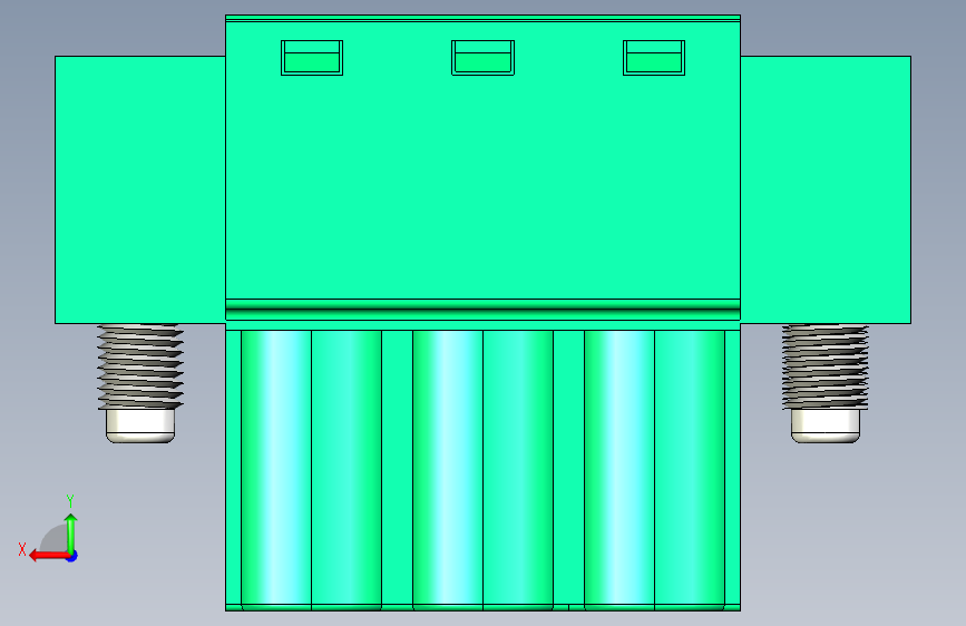 DEGSON 2EDG（M） 系列 5.0mm 螺丝锁紧可插拔接线端子组-2EDGKM-5.0-03P-14-00AH_STEP_模型图纸下载 – 懒石网